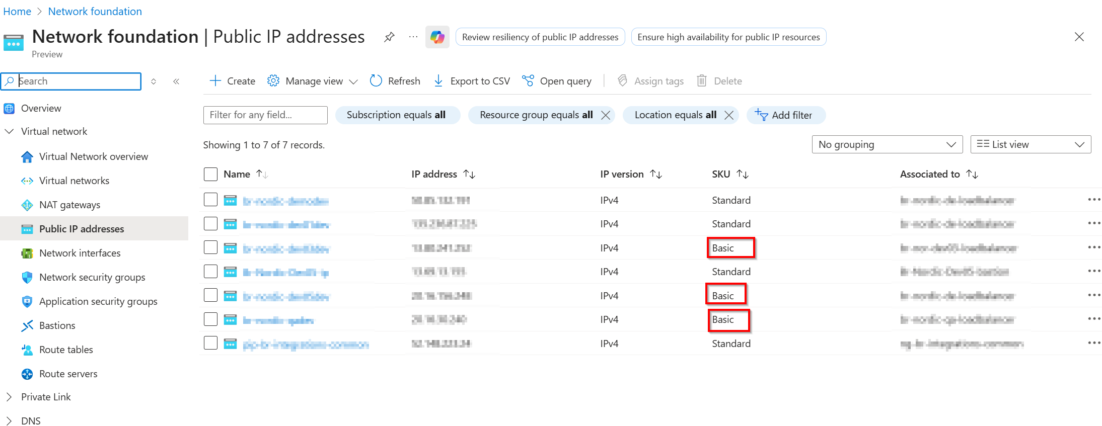 Basic SKU Public IP addresses will be retired on 30 September 2025 – JohanPersson.nu